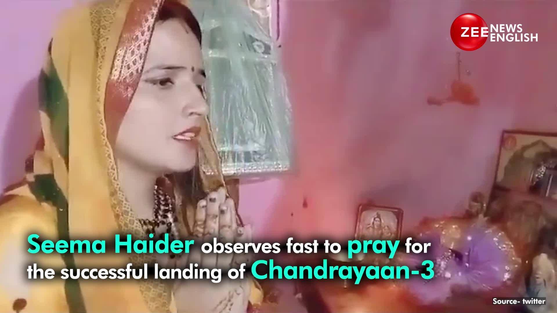 Chandrayaan-3: Seema Haider Observes Fast For Successful Moon Landing ...