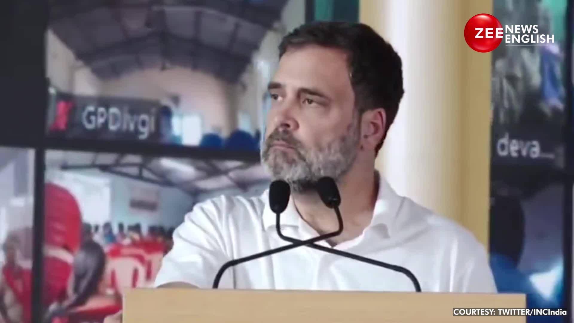 'Congress' 5 Guarantees Are Governance Model For Karnataka: Rahul ...