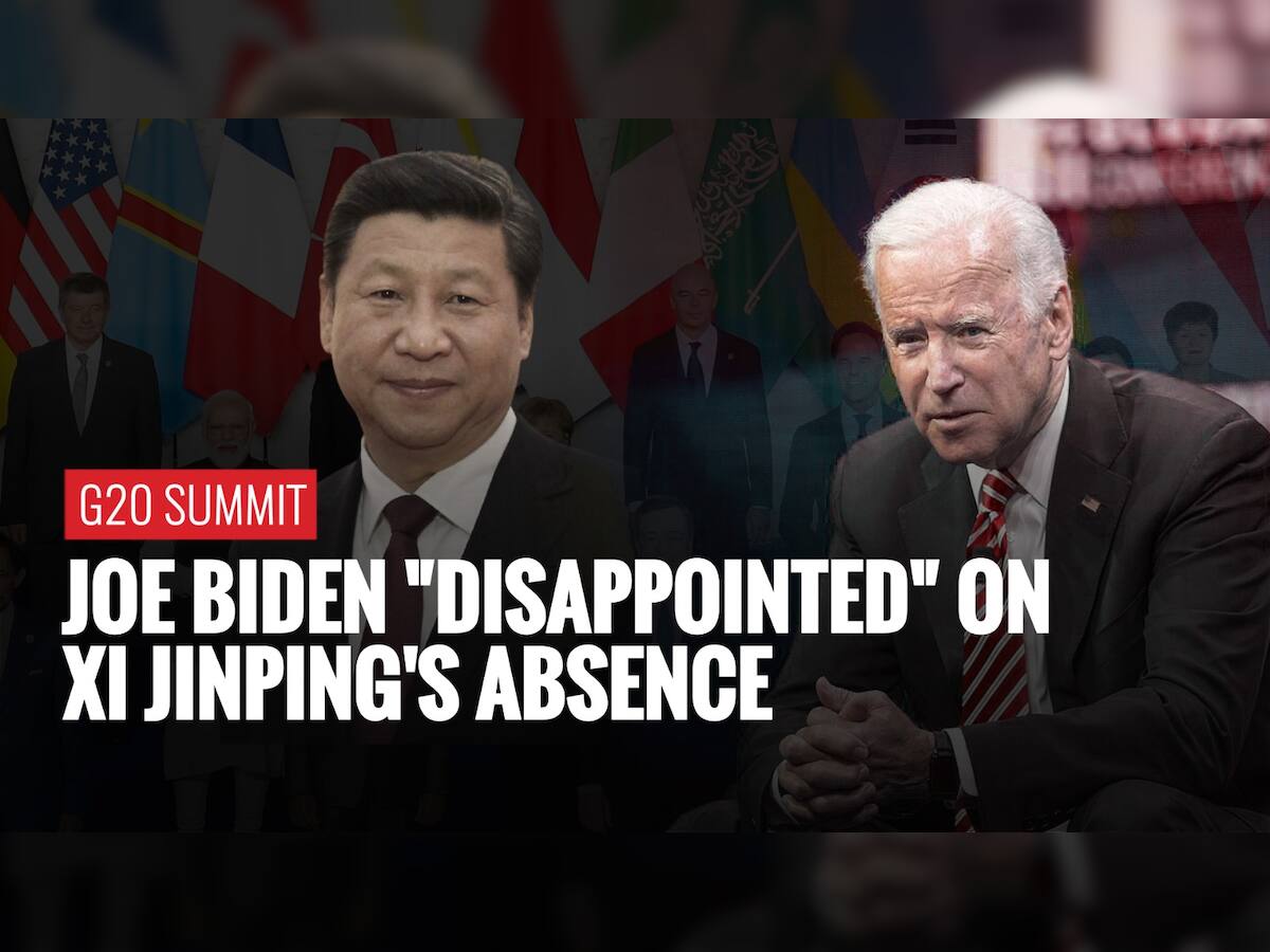 ‘I am disappointed, but…’, Says Joe Biden on Xi Jinping skipping G20 summit in India