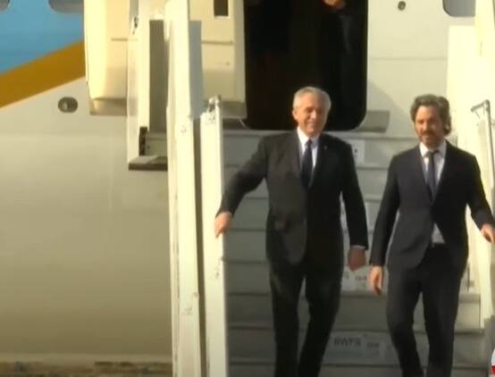 Watch EXCLUSIVE Visuals of Argentina's President Alberto Fernandez as ...