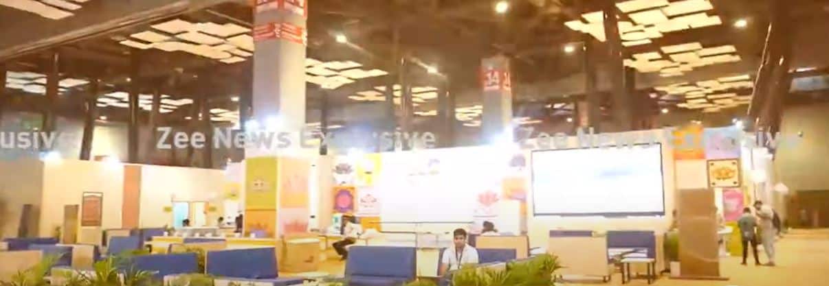 G-20 Summit Exclusive Video: Bharat Mandap has been decorated, Zee News ...