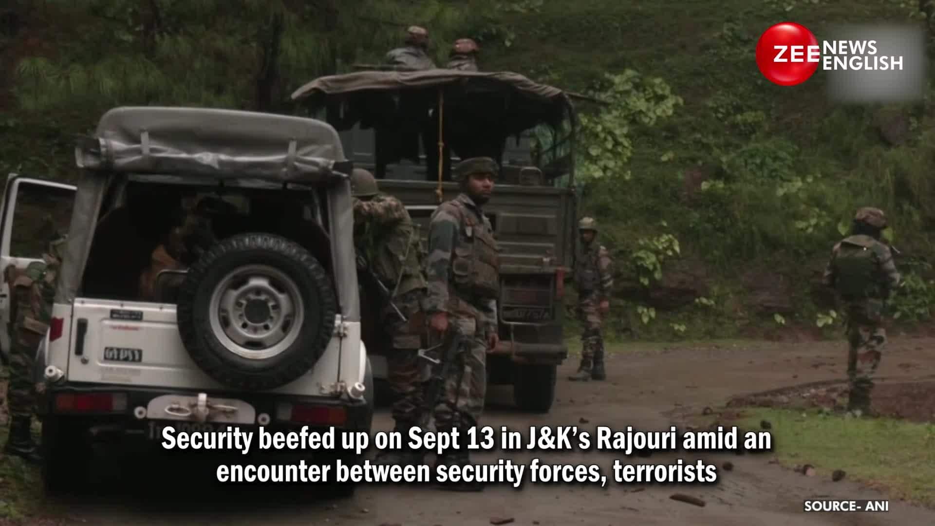 Terrorist killed in encounter in Jammu & Kashmir Rajouri, security ...