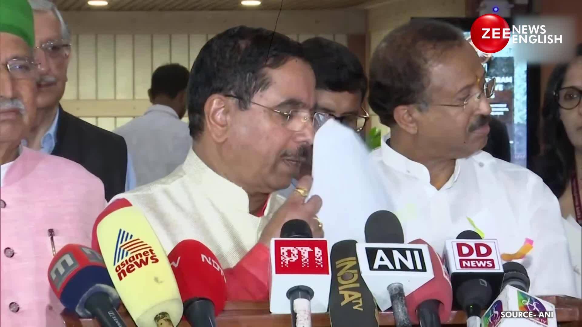 Union Minister Pralhad Joshi Reveals What The Centre Has In Store For Parliament’s Special ...