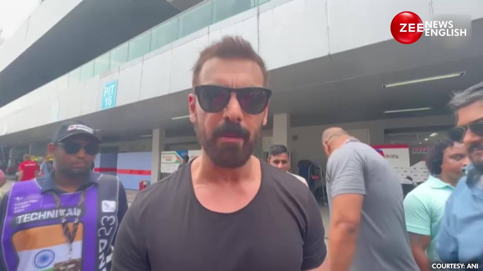 MotoGP Bharat: 'Dhoom' Actor John Abraham Praises CM Yogi For Making ...