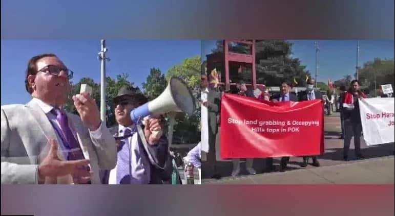 PoK Political activists raises Pakistan Go Back slogans in Geneva | Zee ...
