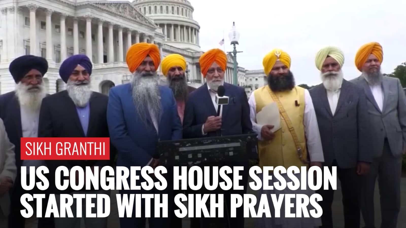 Historic! US Congress House Session Opened With Sikh Prayers For The ...