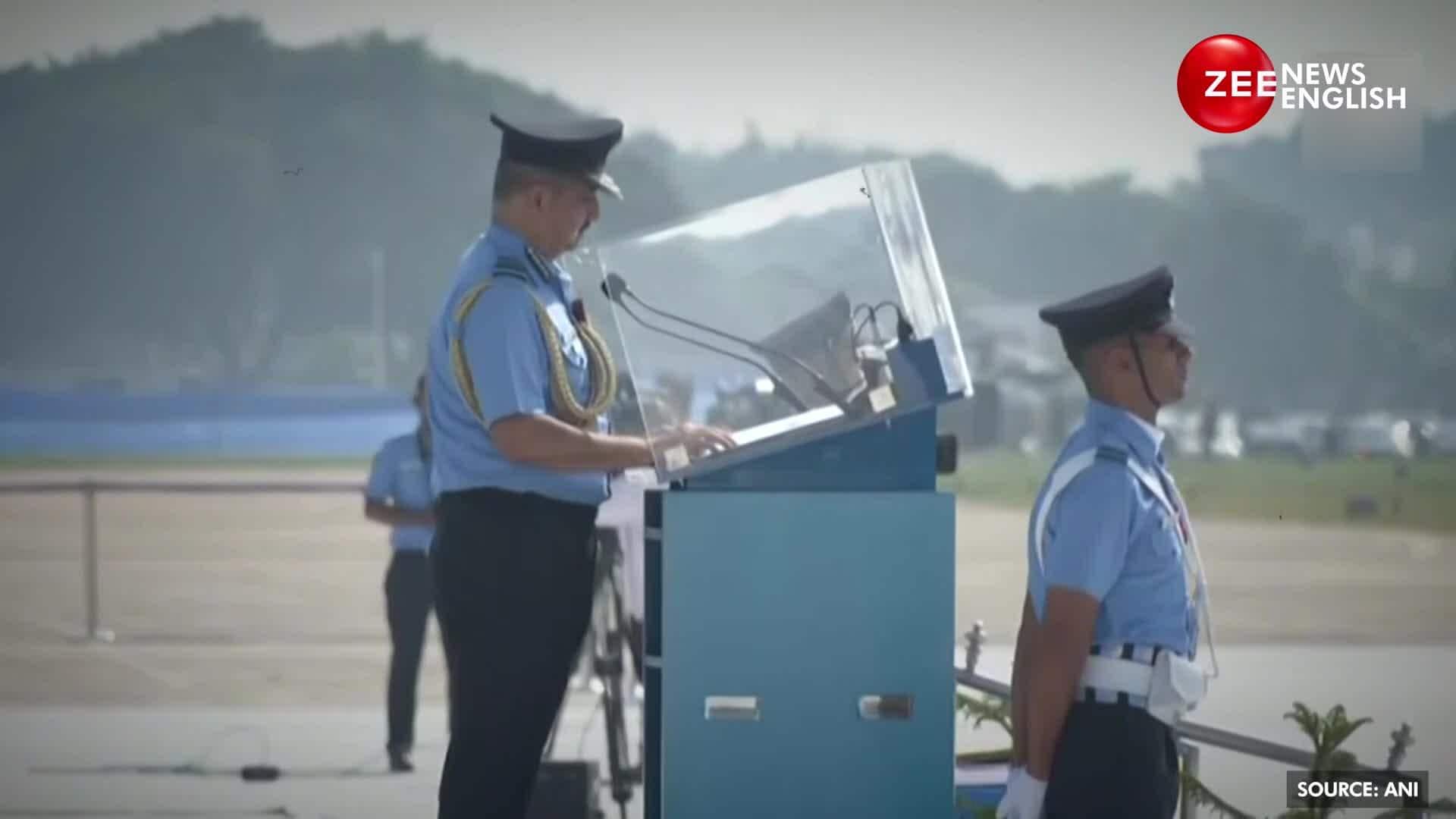 IAF Celebrates And Reveals 'New Ensign' On 91st Foundation Day | Zee News