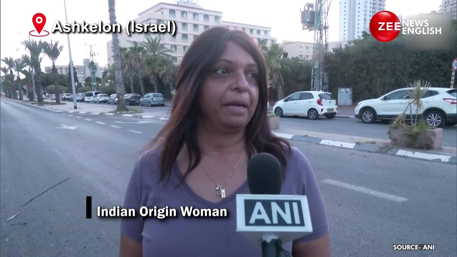 "We Are In Danger…" Indian-Origin Women Terrified As Hamas Rocket ...
