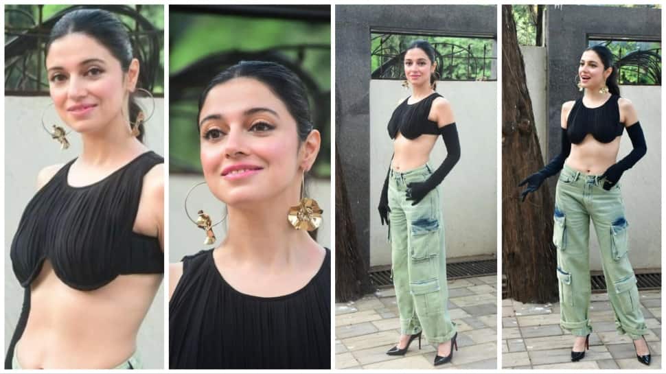 Divya Khosla Kumar Stuns In Chic Black Bralette - PICS | News | Zee News