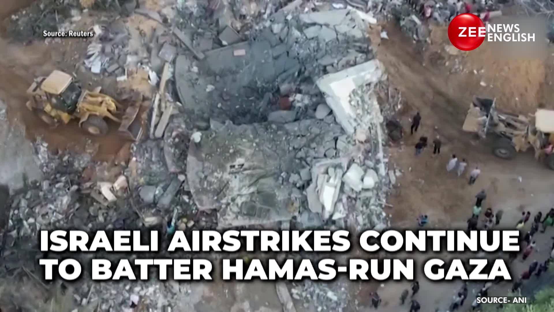 Israeli airstrikes hit Palestinian paramedics as they operate in the ...