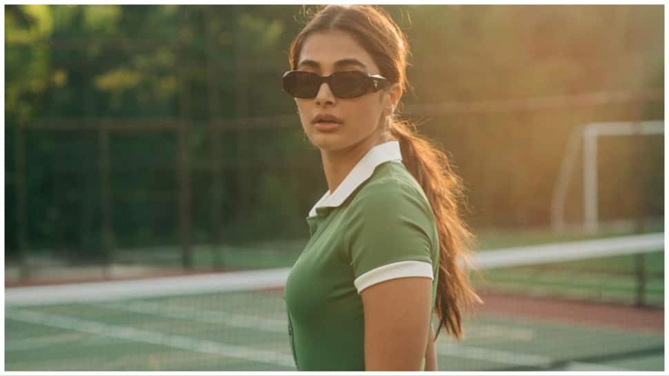 Pooja Hegde Looks Unbeatably Stunning In Green Ensemble On Tennis Court ...