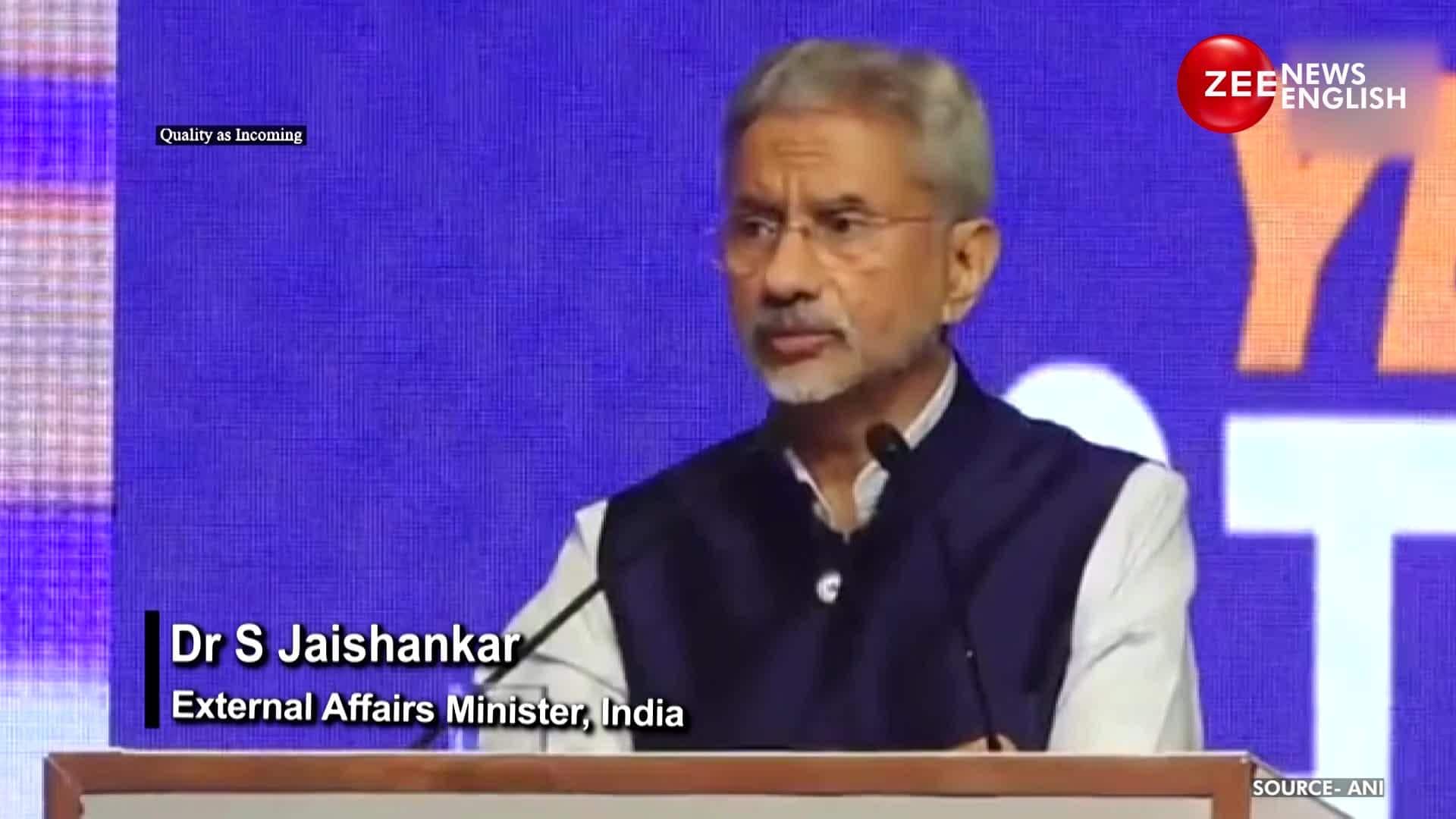 EAM Jaishankar Highlights Reasons And Significance Of India's Strong ... EAM Jaishankar Highlights Reasons And Significance Of India's Strong ...