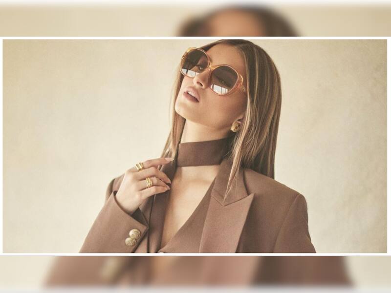 Tara Sutaria Raises Temperature In Elegant Three-Piece Brown Suit ...