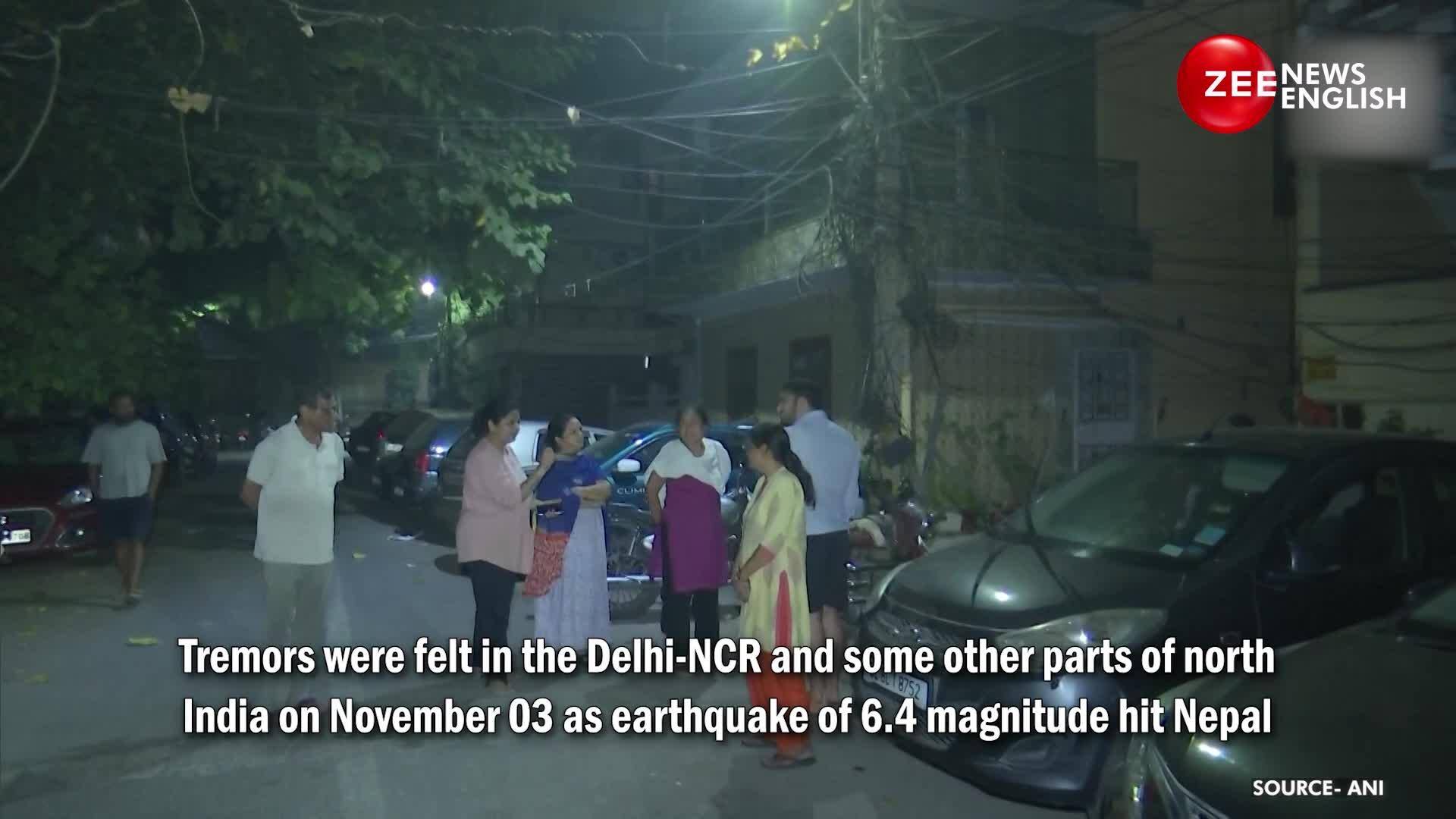 Earthquake Of 6.4 Magnitude Shook Nepal, Tremors Felt In Delhi NCR ...