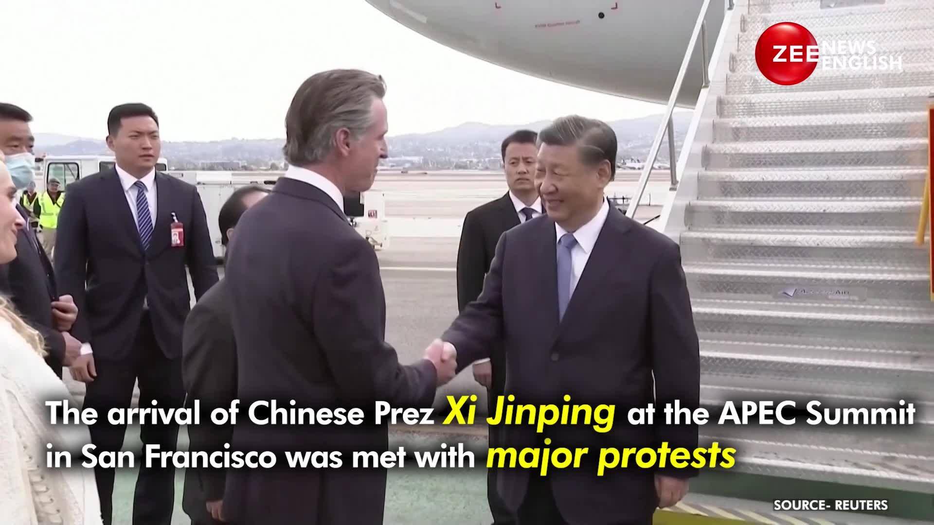 Furious Crowd Greets Chinese President Xi Jinping At APEC Summit In San ...