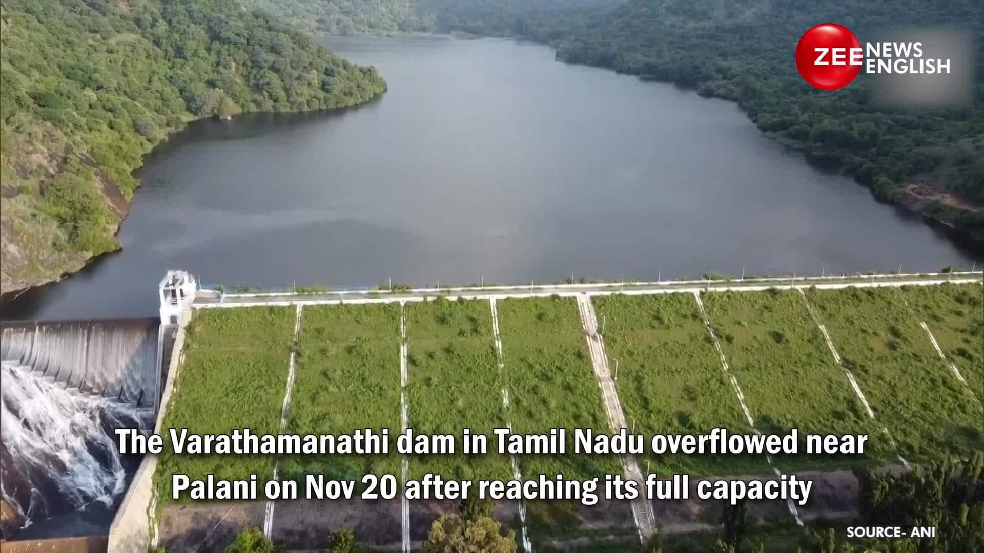 Tamil Nadu's Varathamanathi Dam Overflowed, Due To Continuous Rainfall ...