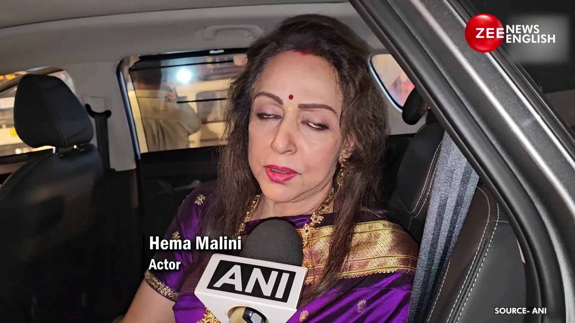 Hema Malini Praises The Creation Of The Banke Bihari Corridor, Saying "It Will Benefit Everyone ...