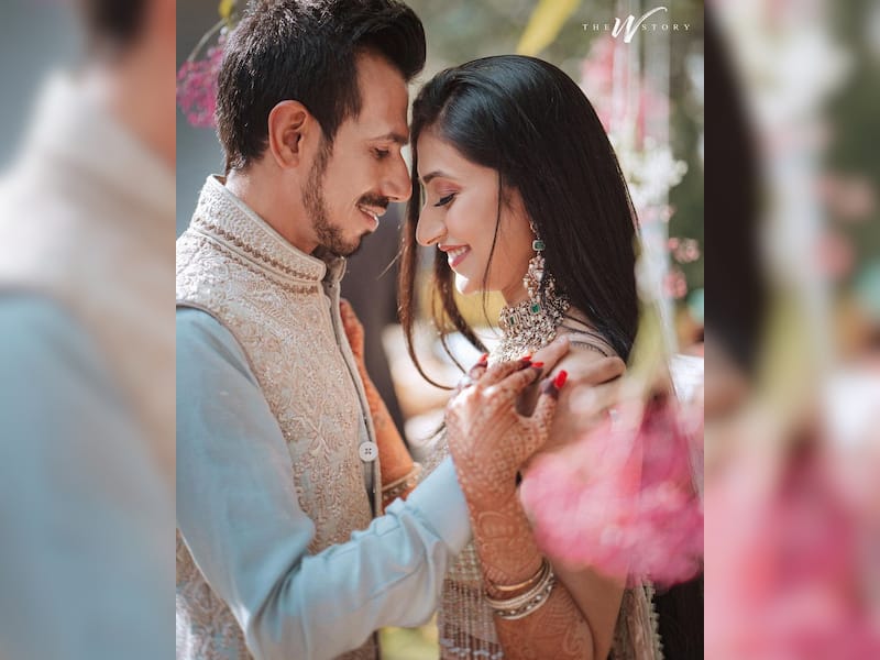Yuzvendra Chahal Shares Unseen Romantic PICS With Wife Dhanashree Verma ...