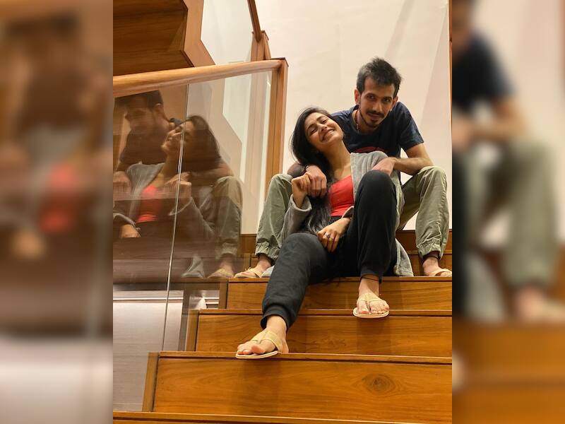 Yuzvendra Chahal Shares Unseen Romantic PICS With Wife Dhanashree Verma on Their 3rd Wedding ...