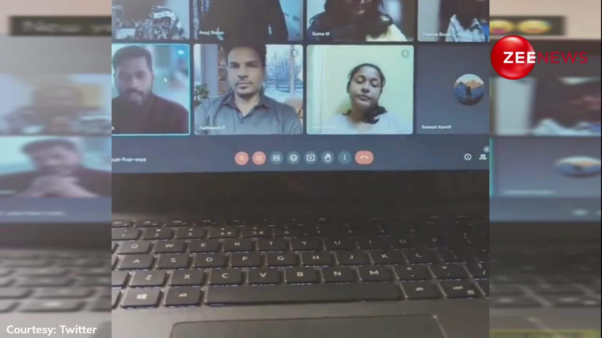 VIRAL VIDEO: Zoom Meeting Takes Unexpected Turn as Employees Engage in ...