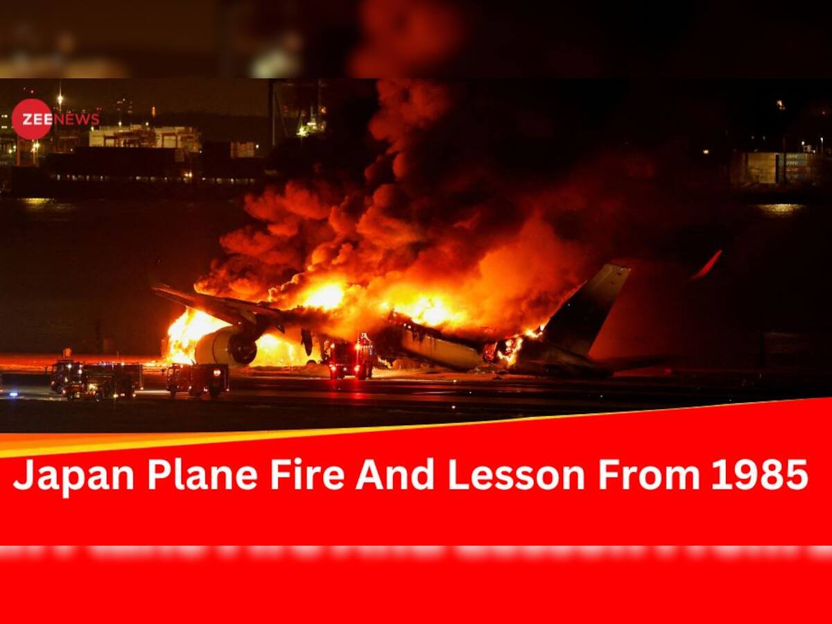Japan Plane Fire: How Turning Of Tokyo-Osaka Flight Into Burning Pyre ...