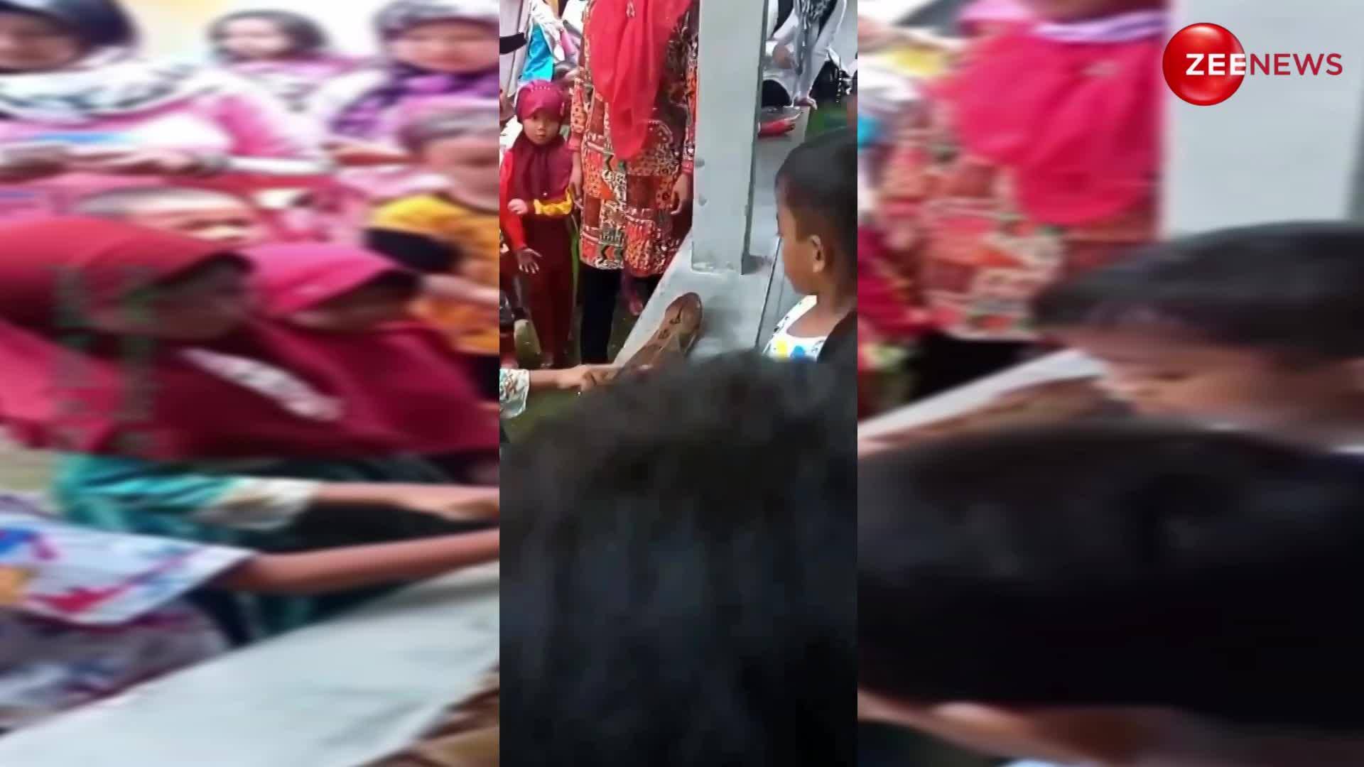 VIRAL VIDEO : Python Attack on Kids During Outdoor Play Raises Concerns ...