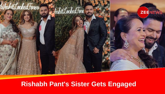 Rishabh Pant Celebrates Sister's Engagement with Heartfelt Message and ...