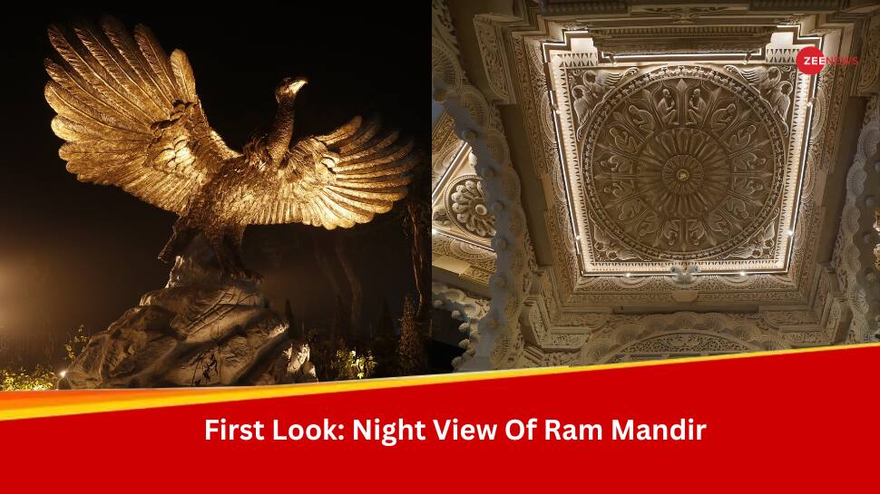 First Look: Ayodhya Ram Temple's Mesmerizing 'Night View' Out; Check ...