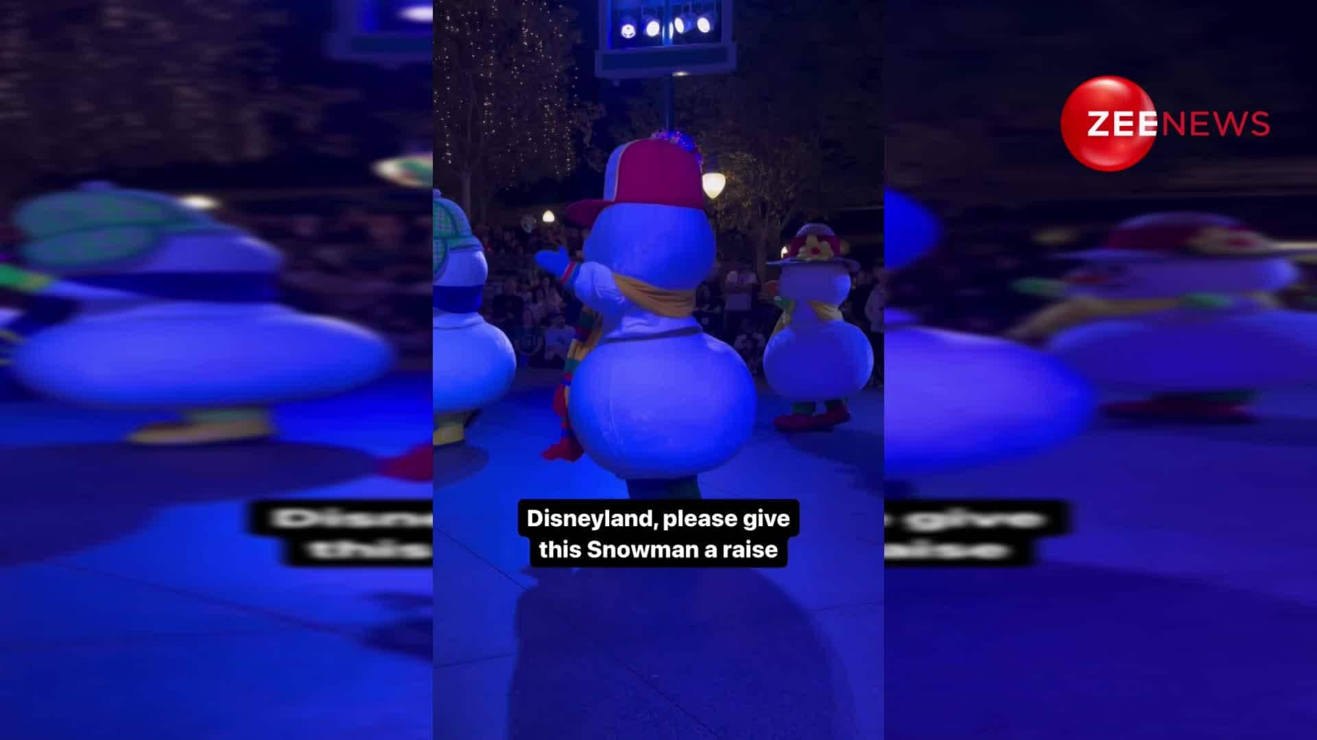 VIRAL VIDEO: Frosty's Moves Steal the Show at Disneyland, Dancing to ...