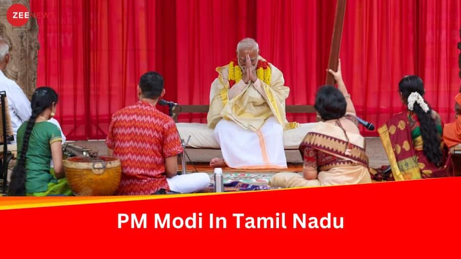 PM Narendra Modi Worships Sri Ranganatha Swamy In Tamil Nadu; Check ...