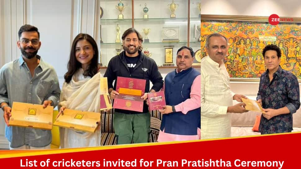 Ayodhya Ram Mandir: Virat Kohli To MS Dhoni; List Of Cricket Icons ...