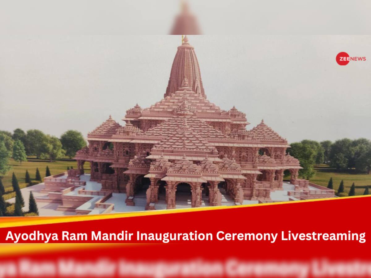 Ayodhya Ram Mandir Inauguration LIVE Streaming: When and Where to Watch Ram Lala Pran Pratishtha ...