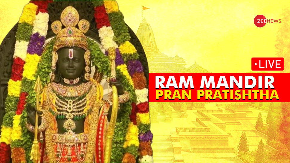 Ram Temple Inauguration: Ram Lalla's Pran Pratishtha Concludes, Temple ...
