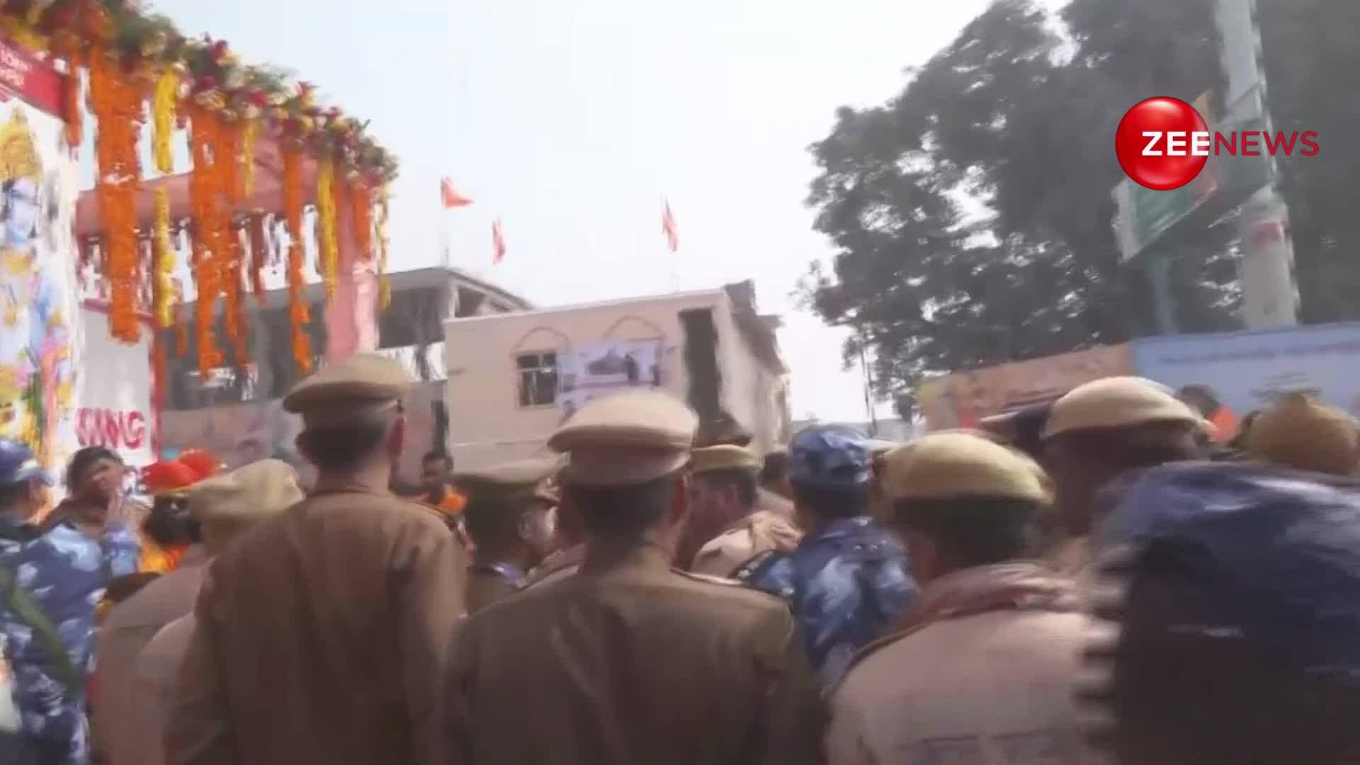 Rush at Shri Ram Janmabhoomi Temple After 'Pran Pratishtha' in Ayodhya | Zee News