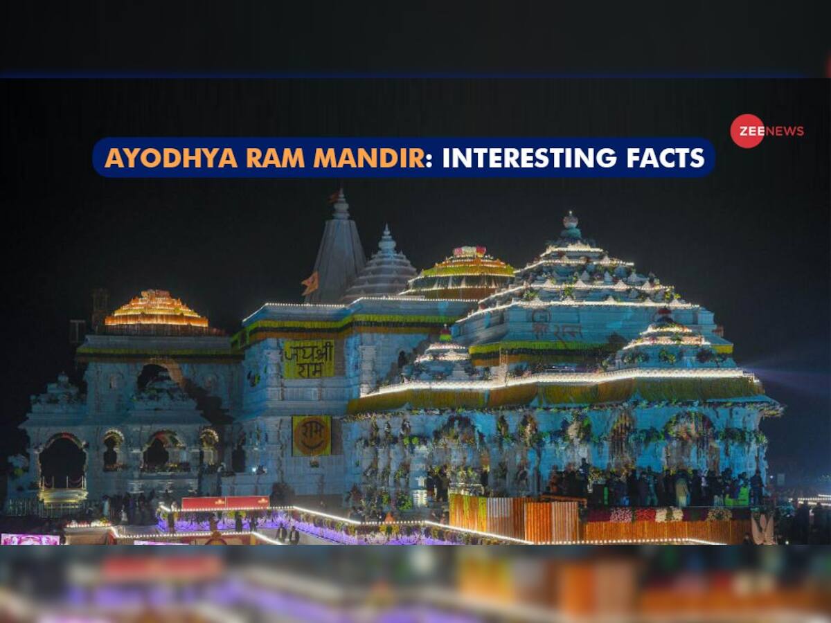 Ayodhya Ram Mandir Inaugurated: Fascinating Facts About The Temple - 12 ...