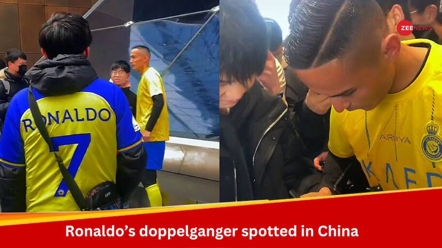 WATCH: Cristiano Ronaldo's Doppelganger Surrounded In China For ...