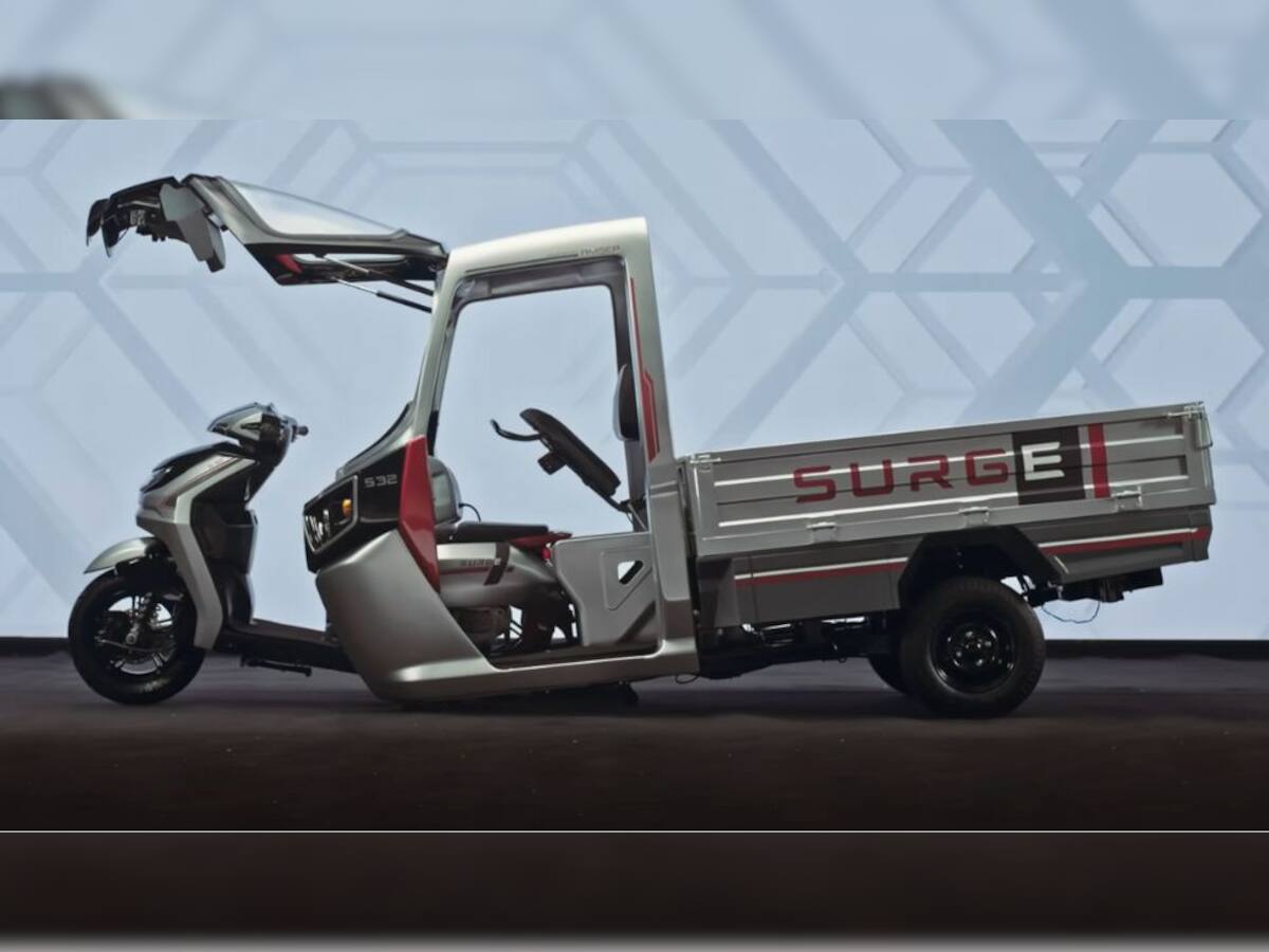Hero Surge S32 Convertible Electric Rickshaw Unveiled, Doubles Up As ...