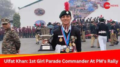 Ulfat Khan: First Girl Parade Commander At Prime Minister’s Rally ...