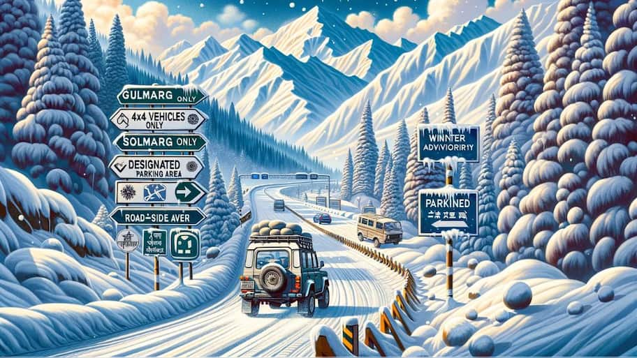 Jammu-Kashmir Travel Advisory: Only 4x4 SUVs With Snow Chains Allowed ...