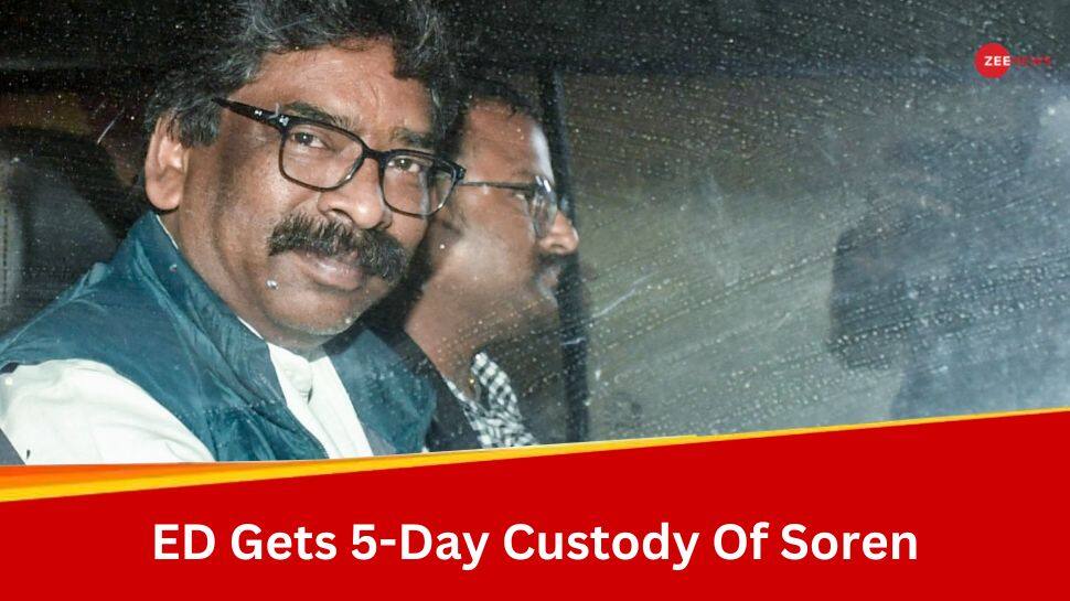 ED Gets Five-Day Custody Of Ex-Jharkhand CM Hemant Soren In Land 'Scam ... ED Gets Five-Day Custody Of Ex-Jharkhand CM Hemant Soren In Land 'Scam ...