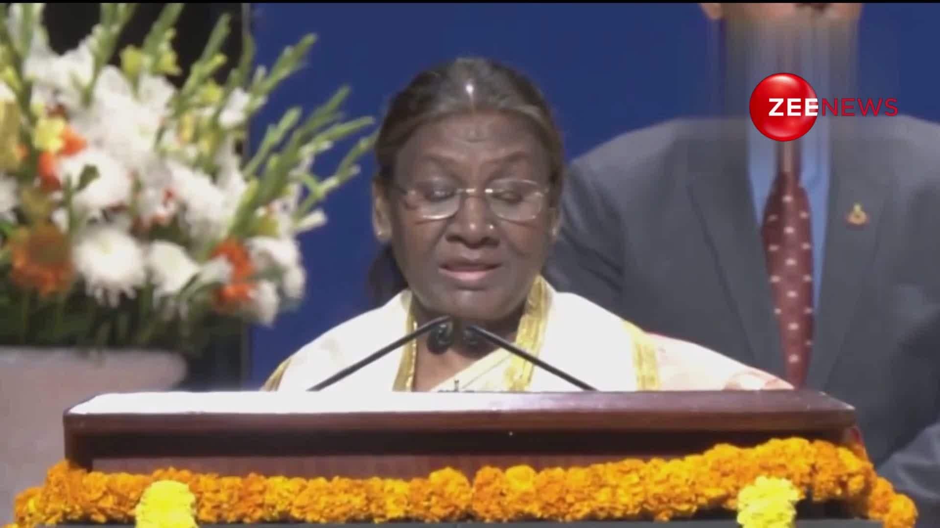 President Droupadi Murmu Speaks at 62nd ICAR-Indian Agricultural ...