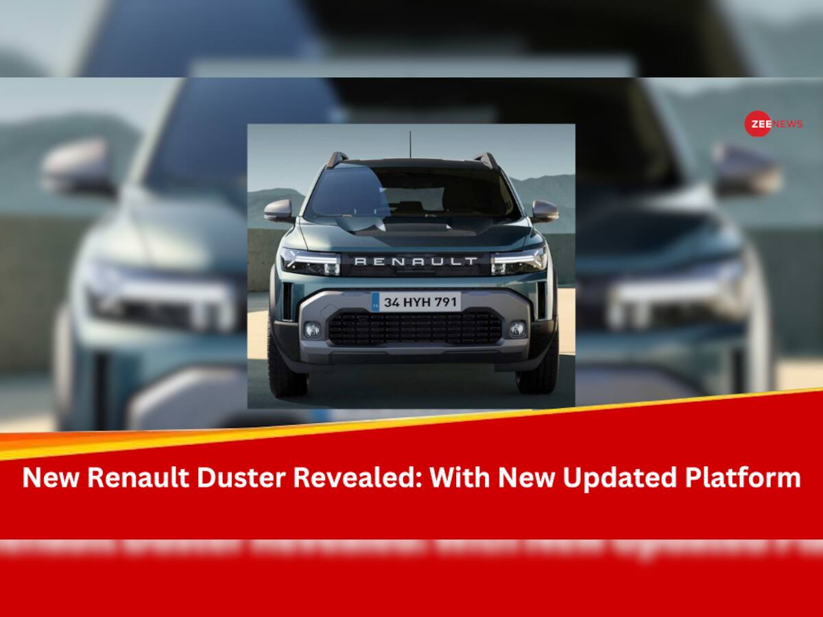 New Renault Duster Revealed: With New Updated Platform, Interiors And ...
