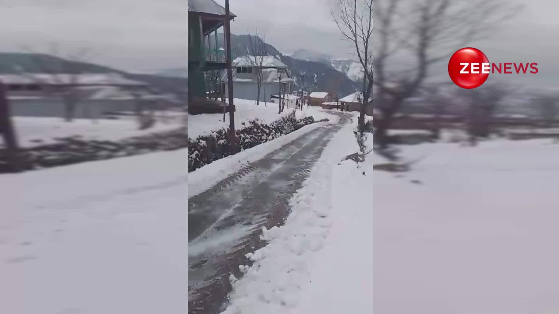 Heavy Snowfall In Jammu Kashmir: Mechanical Department Initiates Snow ...
