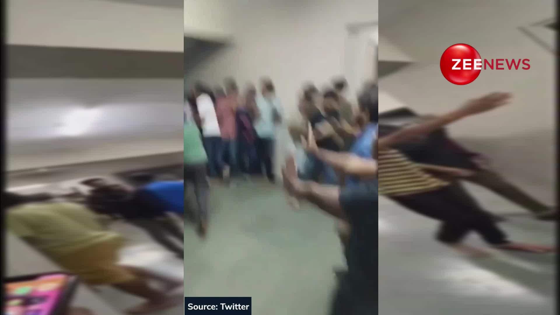 VIRAL VIDEO: Massive Punches and Aggressive Fight Between African And ...