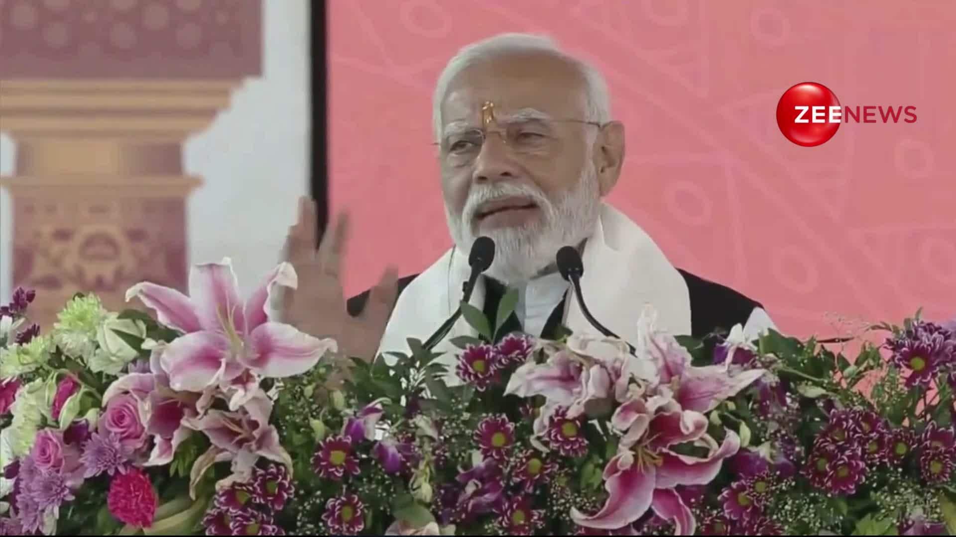 PM Modi At 'Pran Pratishtha' Ceremony: Temples Are Symbols Of Our ...