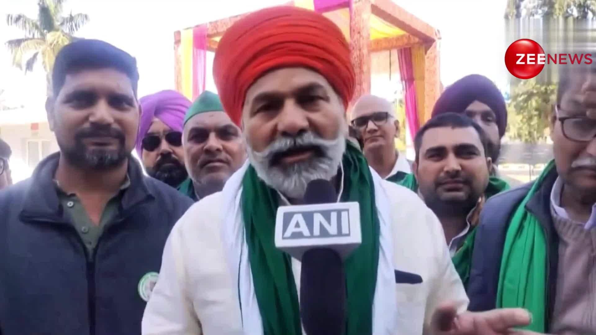 Farmer Protest: Rakesh Tikait Addresses Discusses Incidents At Punjab ...
