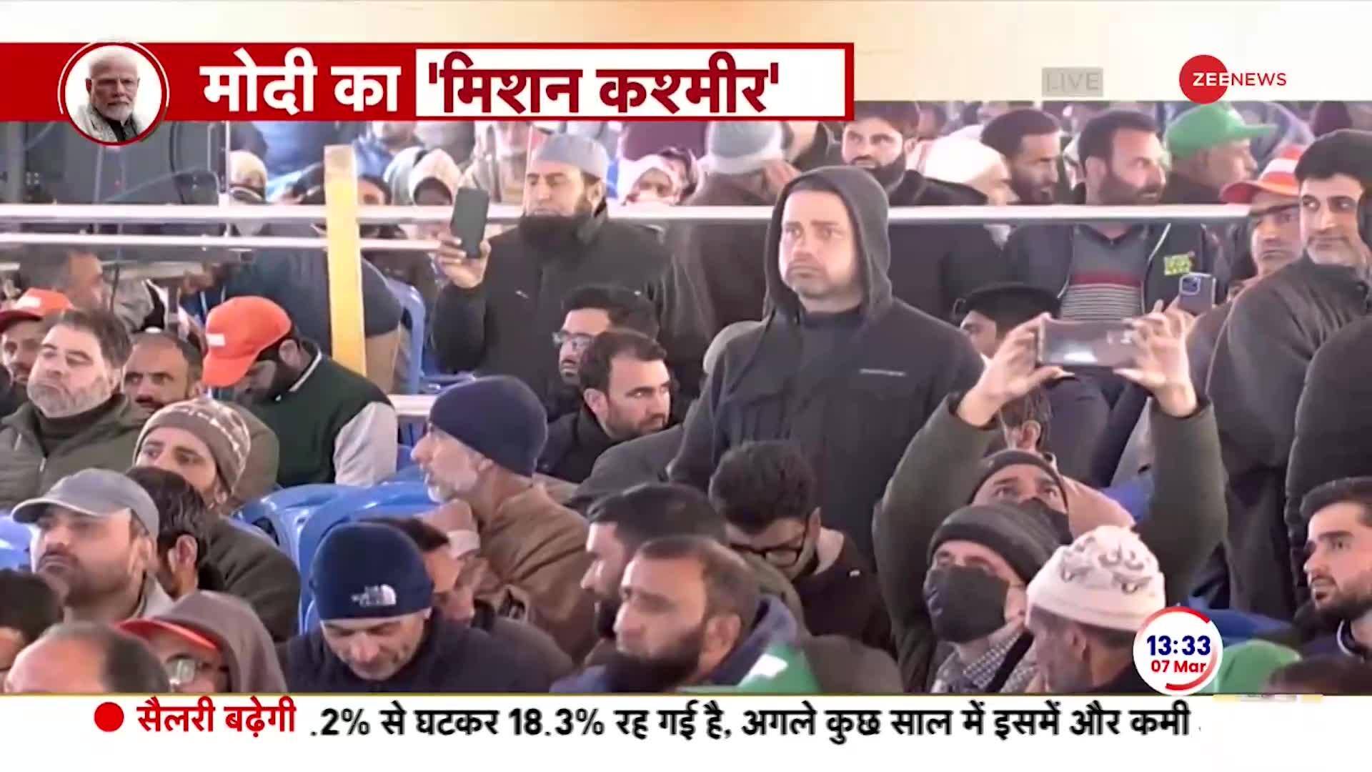 Pm Modi Kashmir Speech Pm Modi Cornered Congress On Article 370 Zee News