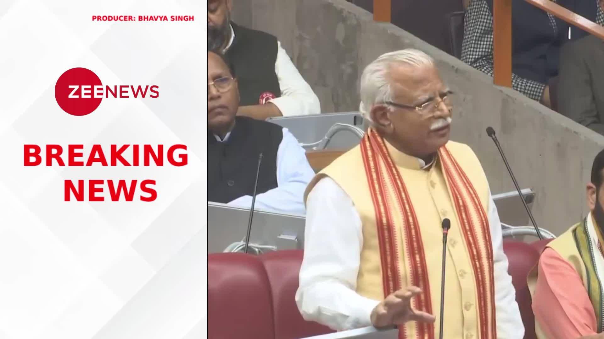 Haryana: Ex CM Manohar Lal Khattar Announces Resignation From Karnal ...