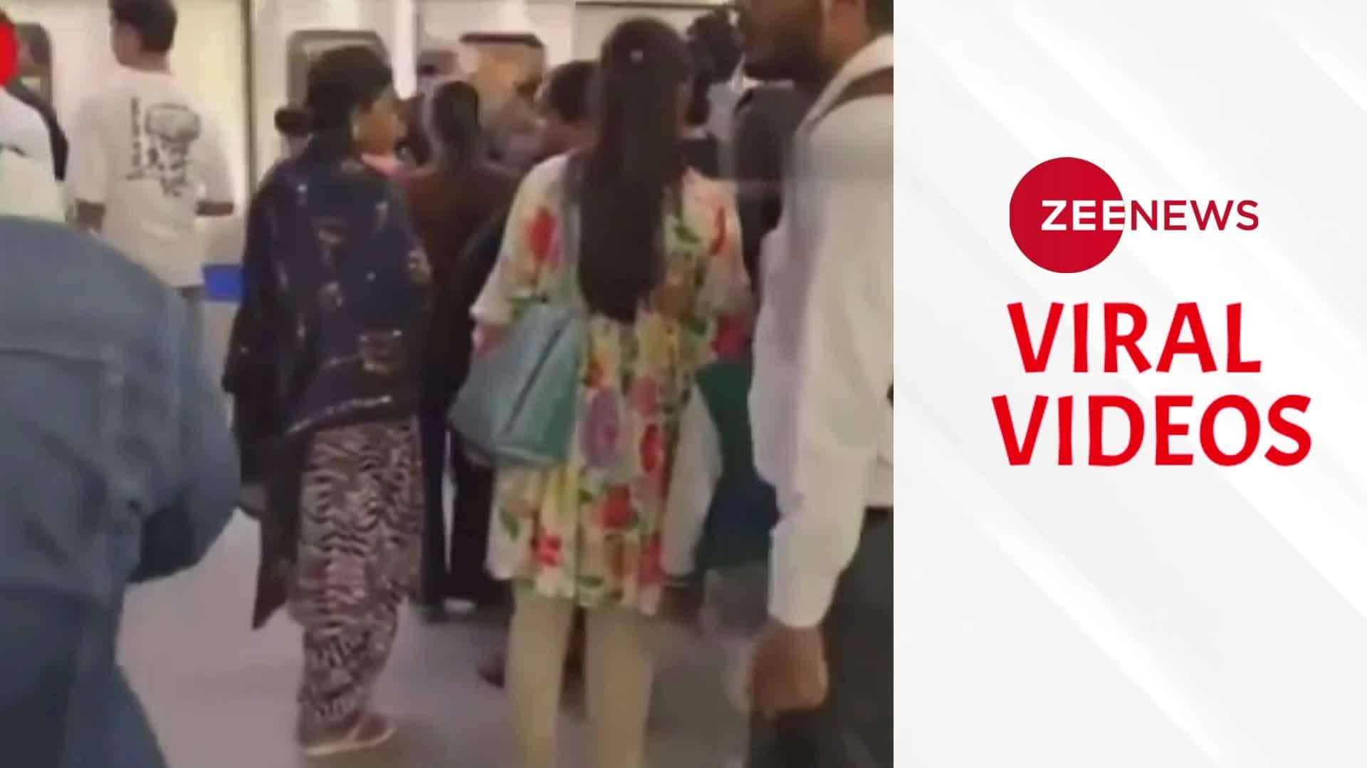 VIRAL VIDEO: Delhi Metro Incident Sparks Online Debate As Women Caught ...