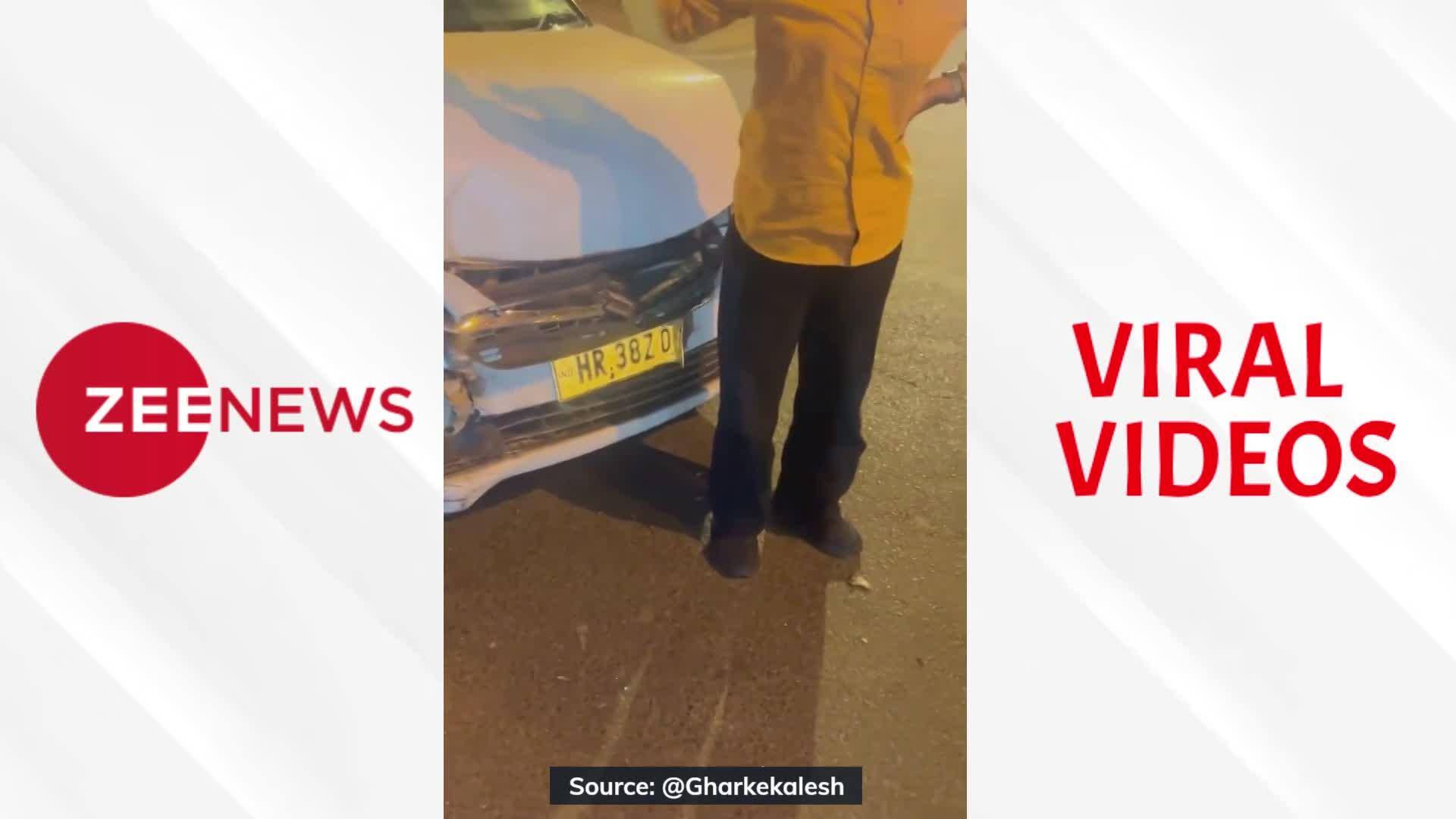 VIRAL VIDEO: Neha Rathore's Bold Act - Supports Her Cab Driver In Road ...